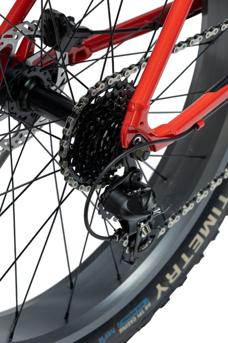 Велосипед 26' TIMETRY TT222 Fatbike Красный купить в Москве по цене от ...